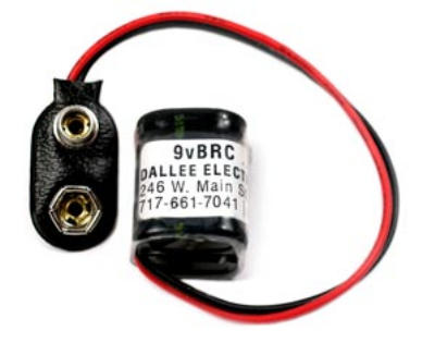 Dallee Electronics, Inc. 9 volt Battery Replacement Capacitor (9vBRC)