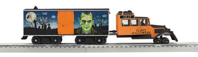 30-21320-1 RailKing Halloween Galloping Goose Diesel With Proto-Sound 3.0