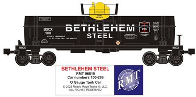 RMT-96819 Bethlehem Steel 8,000 Gallon Tank Car 6-Car Set