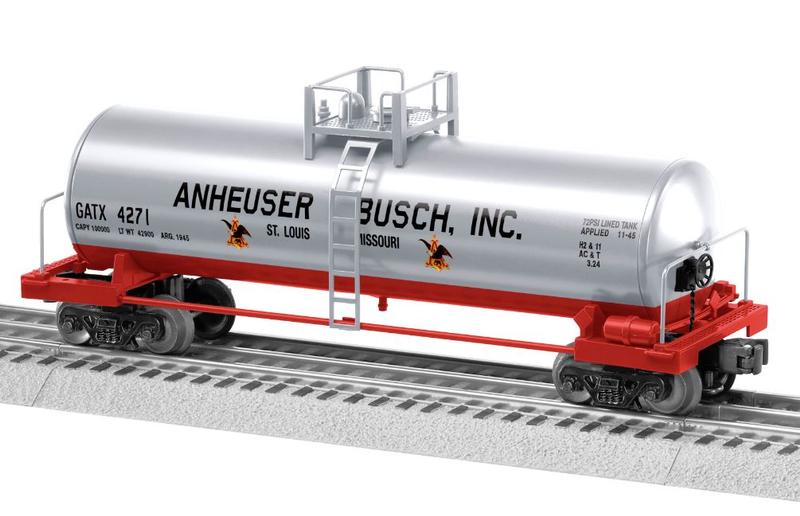 Anheuser-Busch Unibody Tank Car