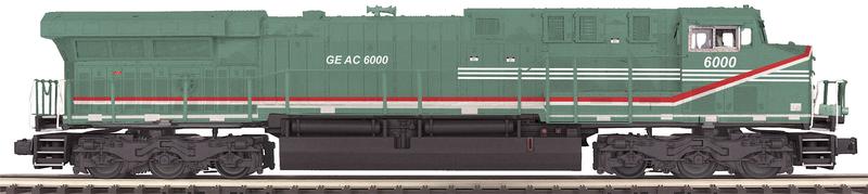 20-21880-1 AC6000 Diesel Engine w/Proto-Sound 3.0 - G.E. Demonstrator ...