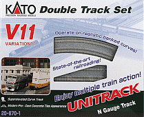 Kato #20-870-1 V11 Double Track Set