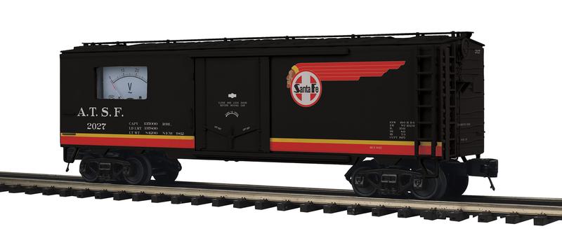 20-94760 Black Bonnet Santa Fe 40’ Steel Sided Power Meter Car #2027 ...