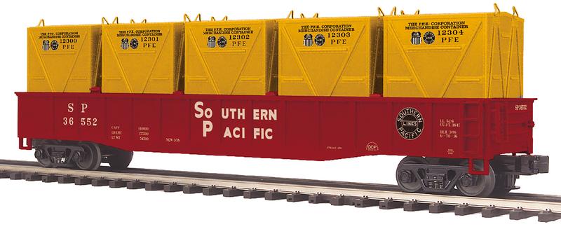 20-95678 Gondola Car w/LCL Containers - Southern Pacific No. 36552, 36559