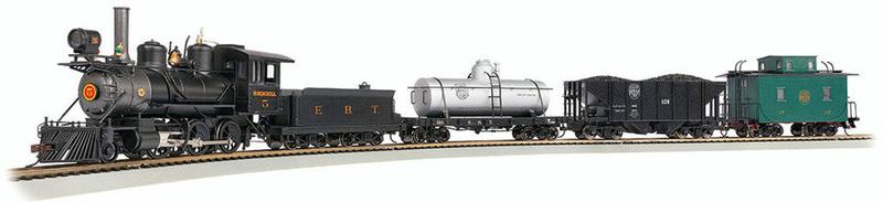 25025 Bachmann On30 25025 East Broad Top Freight Train Set