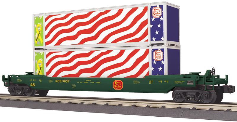 NEW MTH RAILKING HUSKY STACK CARS - PRE-ORDER AT WWW.PATSTRAINS.COM | O ...
