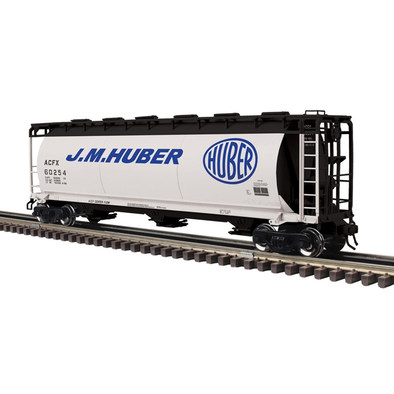 3001441 O 3-BAY CYLINDRICAL HOPPER J.M HUBER 60254, 60257 (GRAY/BLACK ...