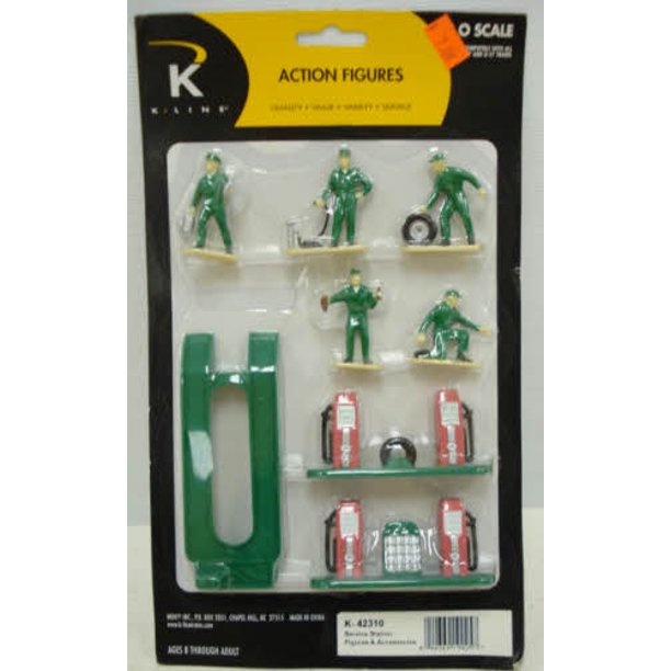 K-Line K42310 Service Station Figures & Accessories
