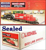 Lionel 6-11738 Soo Line Service Station Special Train Set SEALED MINT ...