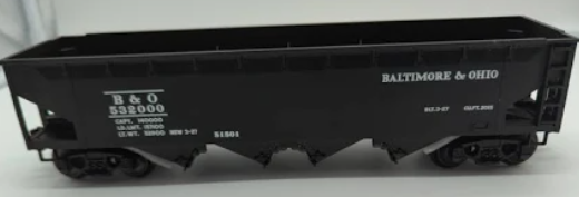 Lionel 6-51501 O Gauge Baltimore & Ohio Semi-Scale Die-Cast Hopper Car ...