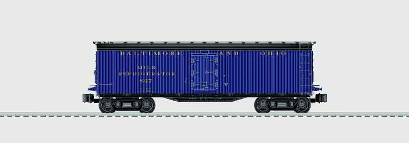 6-83576 Baltimore & Ohio Milk Car