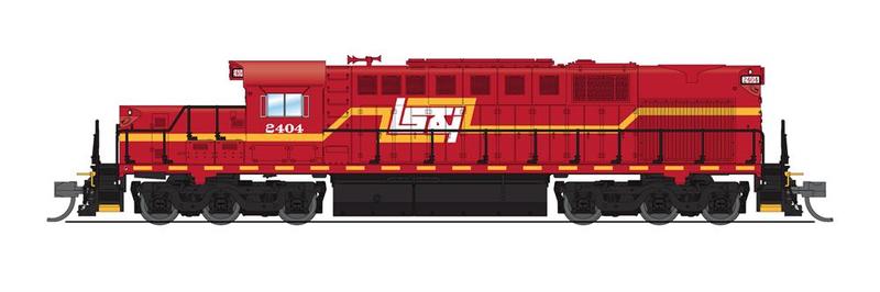 6619 Alco RSD-15, LS&I #2404, Red, Yellow & White, Paragon4 Sound/DC/DCC, N
