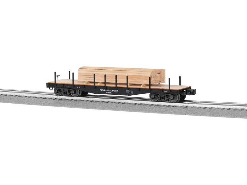 Pickering Lumber 40' Flat w/ Lumber Load