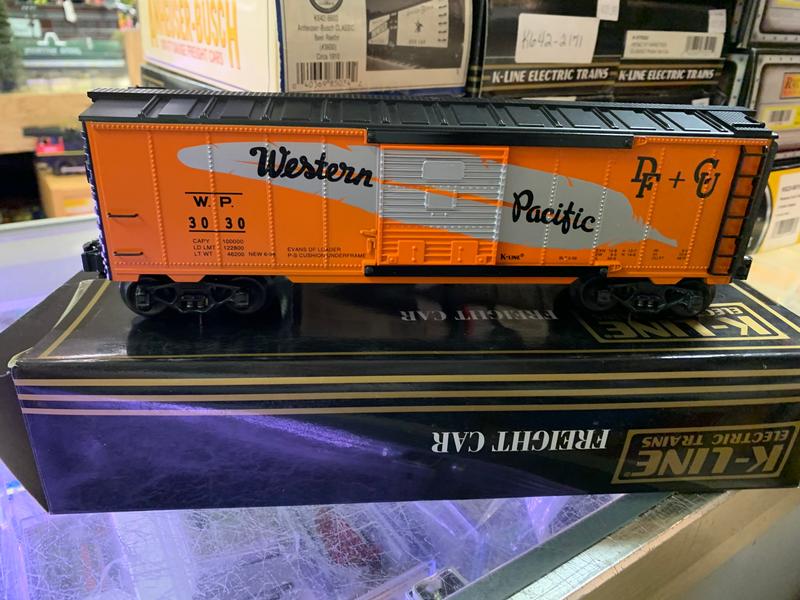 K641-2172 Western Pacific Boxcar NEW
