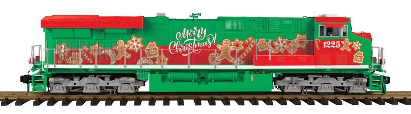 70-2189-1 RailKing One Gauge Christmas ES44AC Diesel Engine w/Proto ...