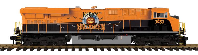 70-2190-1 RailKing One Gauge Halloween ES44AC Diesel Engine w/Proto ...