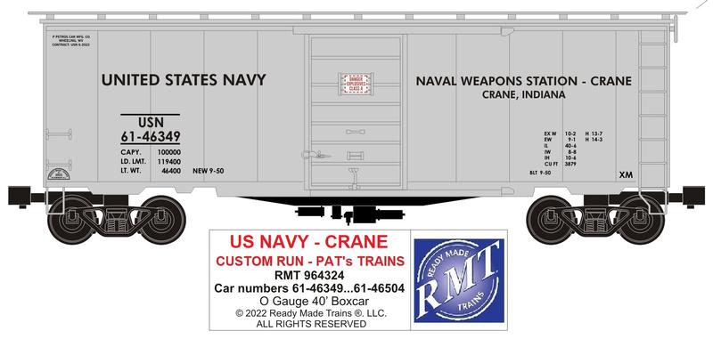 UPDATE NEW PAT'S TRAINS CUSTOM RUNS & REGULAR RUNS - RMT PS-1 BOX CARS ...