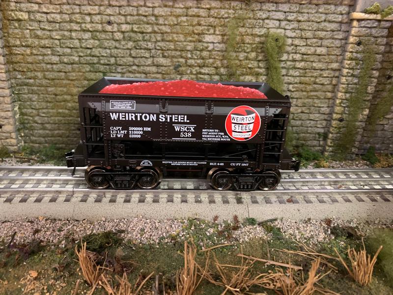 RMT-96799-442 WEIRTON STEEL BLACK O GAUGE ORE CAR 6-Car Set - PAT'S ...