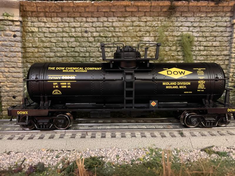 RMT-96899-107 DOW Chemical Company 8,000 Gallon Tank Car 6-Car Set ...