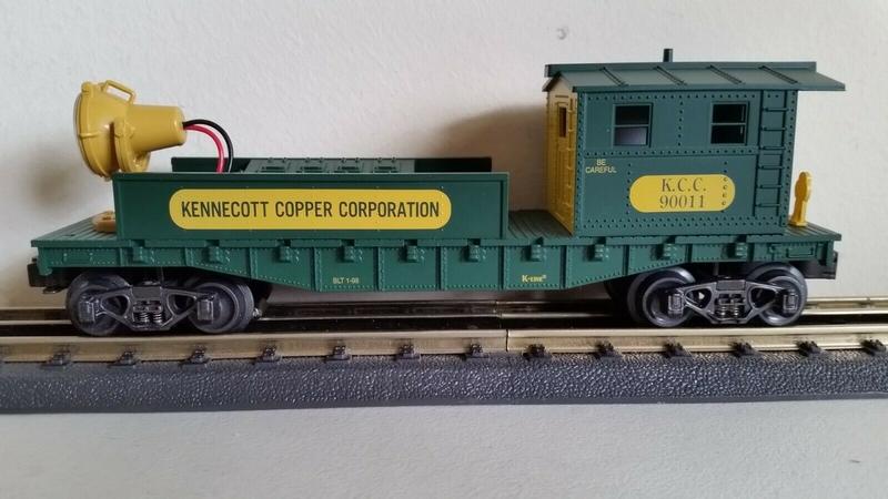K90011 K-Line K90011 Kennecott Copper Corporation Work Caboose