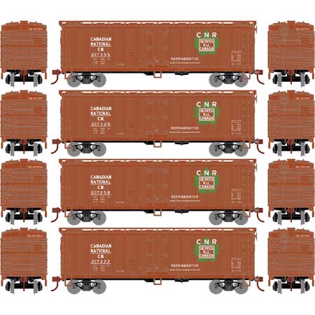 HO 40' Wood Reefer, CN (4)