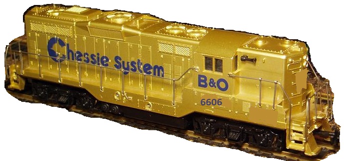 PAT'S TRAINS EXCLUSIVE - MTH PREMIER CHESSIE SYSTEM GP-9 TORPEDO TUBE ...