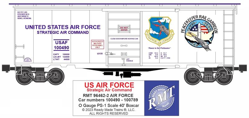 RMT-96462-2 U.S. Air Force - Strategic Air Command PS-1 Box Car