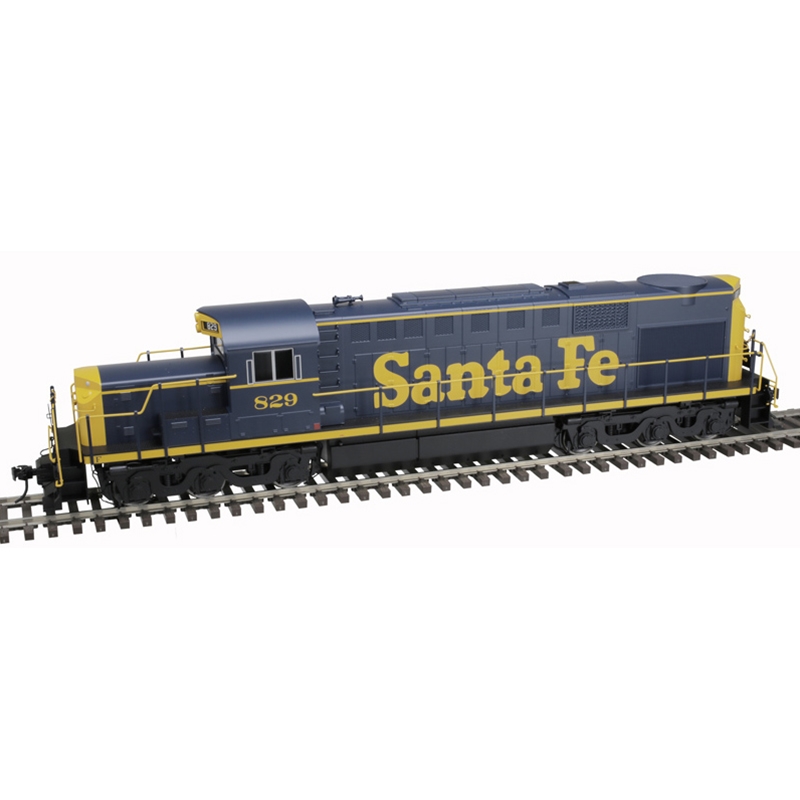 20030028 Atlas O 3RL Trainman TMCC RSD-7/15 Low Nose SANTA FE 829